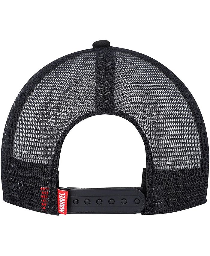 Lids Men's Black Deadpool Retro A-Frame Snapback Hat - Macy's