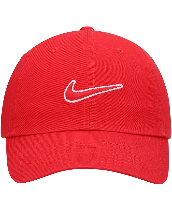 Nike Men's Red Heritage86 Essential Logo Adjustable Hat - Macy's
