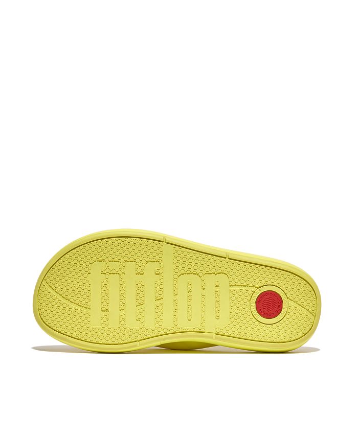 FitFlop Women's Iqushion D-Luxe Padded Leather Flip-Flops - Macy's