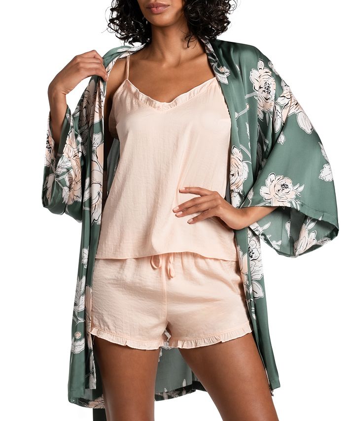 Midnight Bakery Women's 2-Pc. Fiji Cami Tap Pajamas Set - Macy's