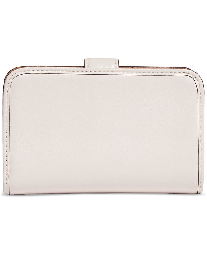 COACH Tabby Smooth Leather Medium Snap-Closure Wallet - Macy's