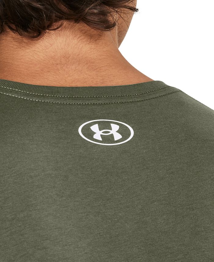 Under Armour Men's Camo Panel Logo Graphic T-Shirt - Macy's