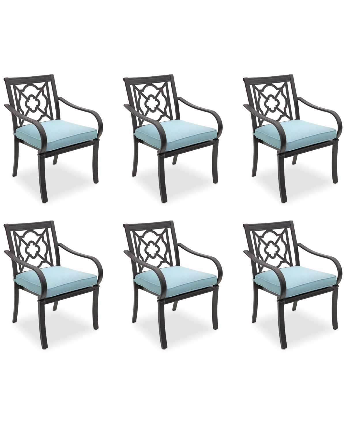 Click here for St Croix Outdoor 6-pc Dining Chair Bundle Set  Cre... prices