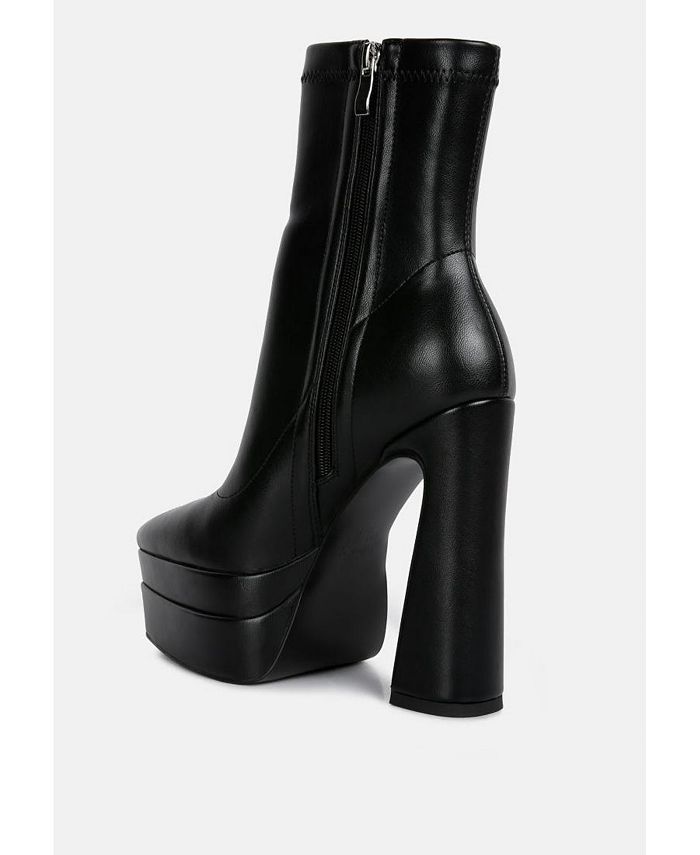 London Rag Dextra high platform ankle boots - Macy's