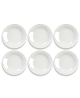 TarHong Bamboo Raised Rim Salad Plates, Set of 6 - Macy's