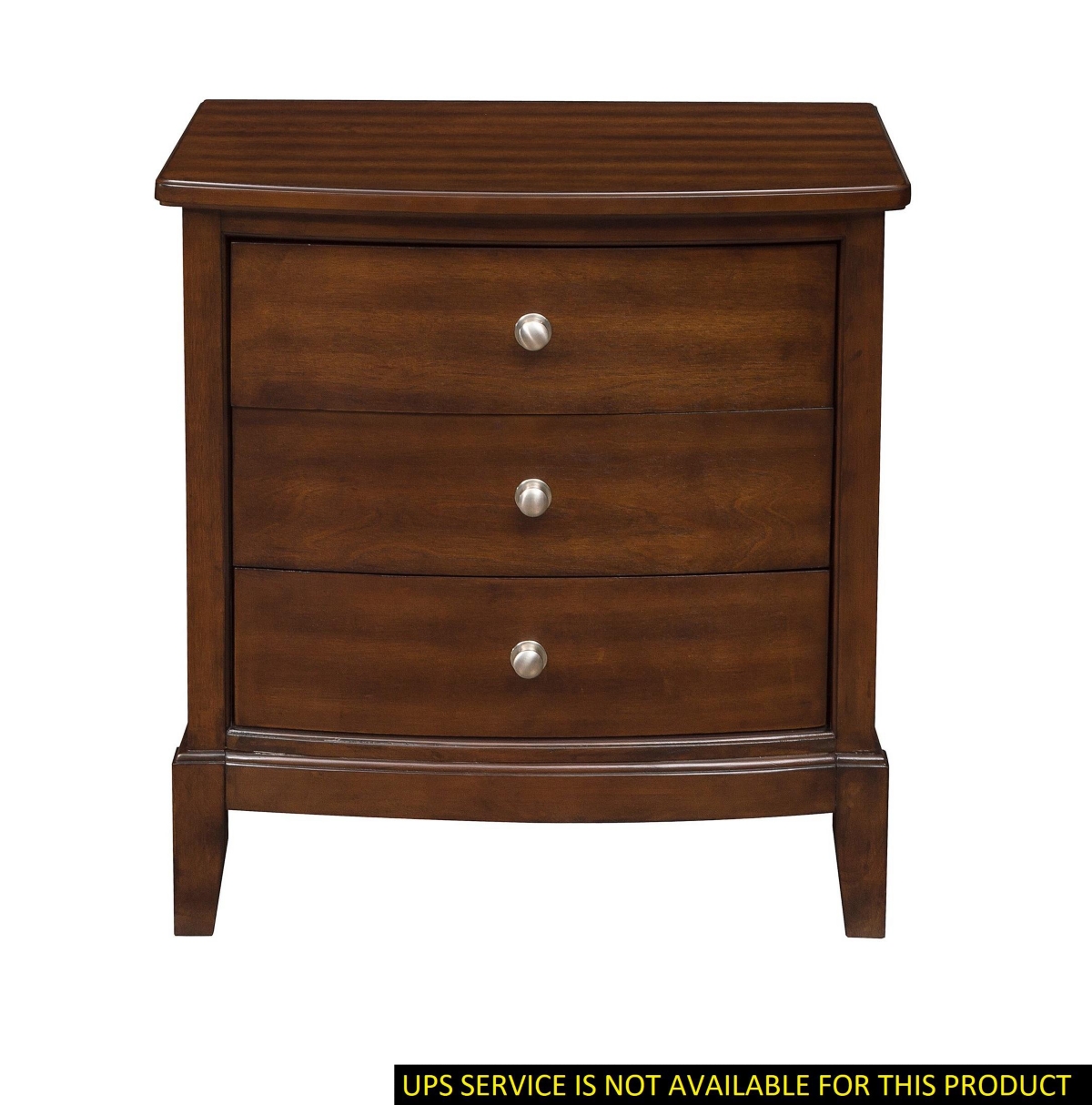 Click here for Streamdale 3-Drawer Nightstand in Dark Cherry Fini... prices