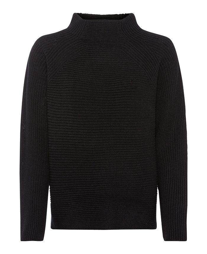 Olsen Wool Blend Long Sleeve Sweater - Macy's
