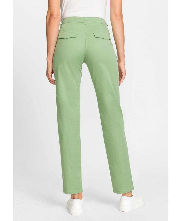 Olsen Women's Lisa Fit Straight Leg Cropped Pant - Macy's