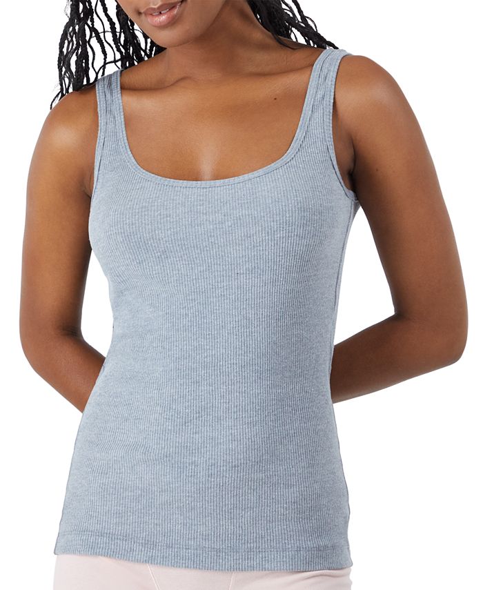 Hanes Women's 2-Pk. Originals Stretch Tank Tops 45UOTK - Macy's