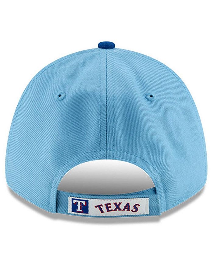 New Era Men's Light Blue Texas Rangers Alternate 2 The League 9FORTY ...