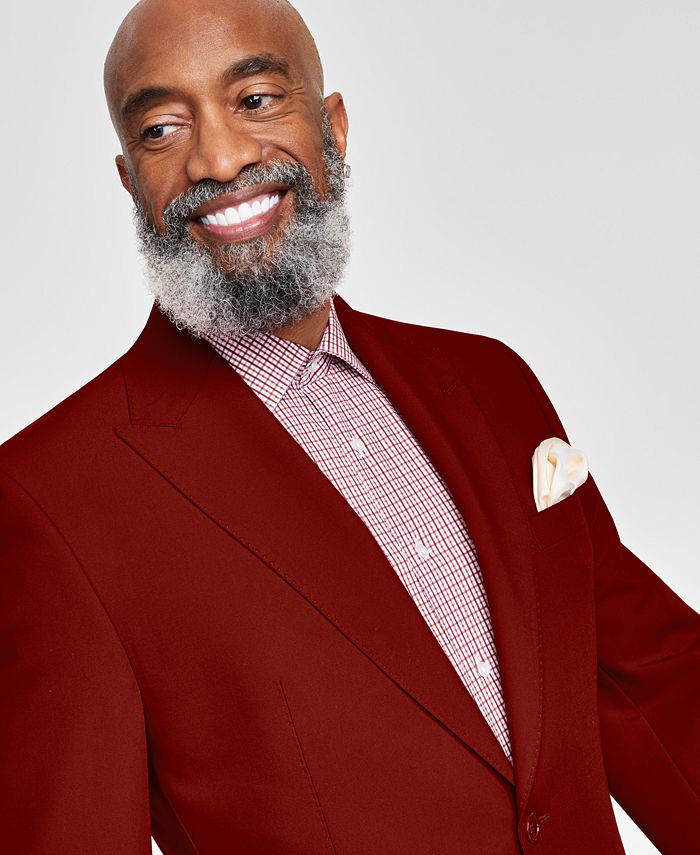 Tayion Collection Men's Classic-Fit Solid Sport Coat - Macy's