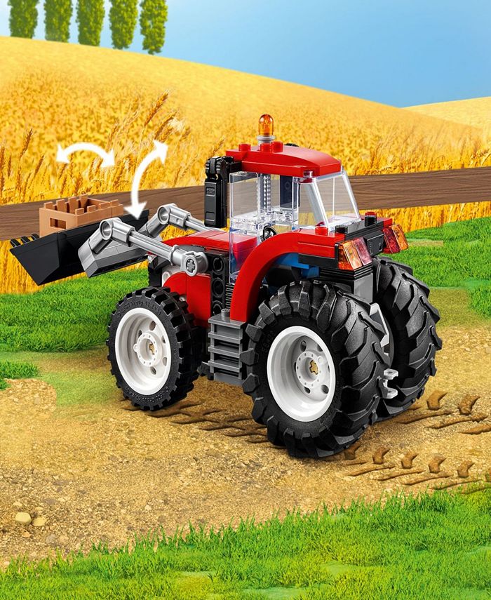 LEGO® City 60287 Tractor Toy Building Set with Farmer Minifigures - Macy's