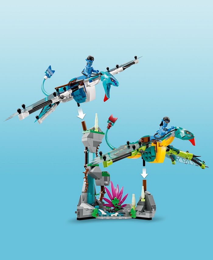LEGO® Avatar Jake Neytiri’S First Banshee Flight 75572 Toy Building Set ...