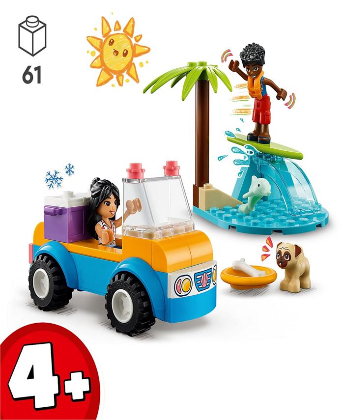 LEGO® Friends 41725 Beach Buggy Fun Toy Building Set - Macy's