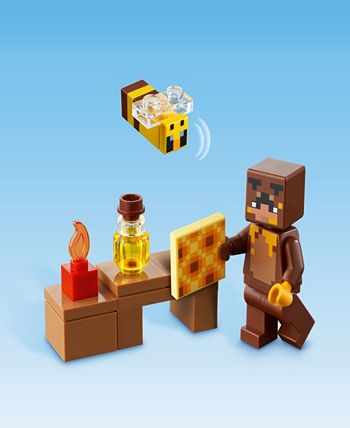 LEGO® Minecraft The Bee Cottage 21241 Toy Building Set with Honey Bear ...