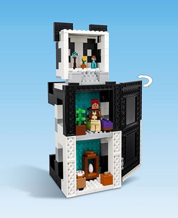 LEGO® Minecraft The Panda Haven 21245 Toy Building Set with Jungle ...