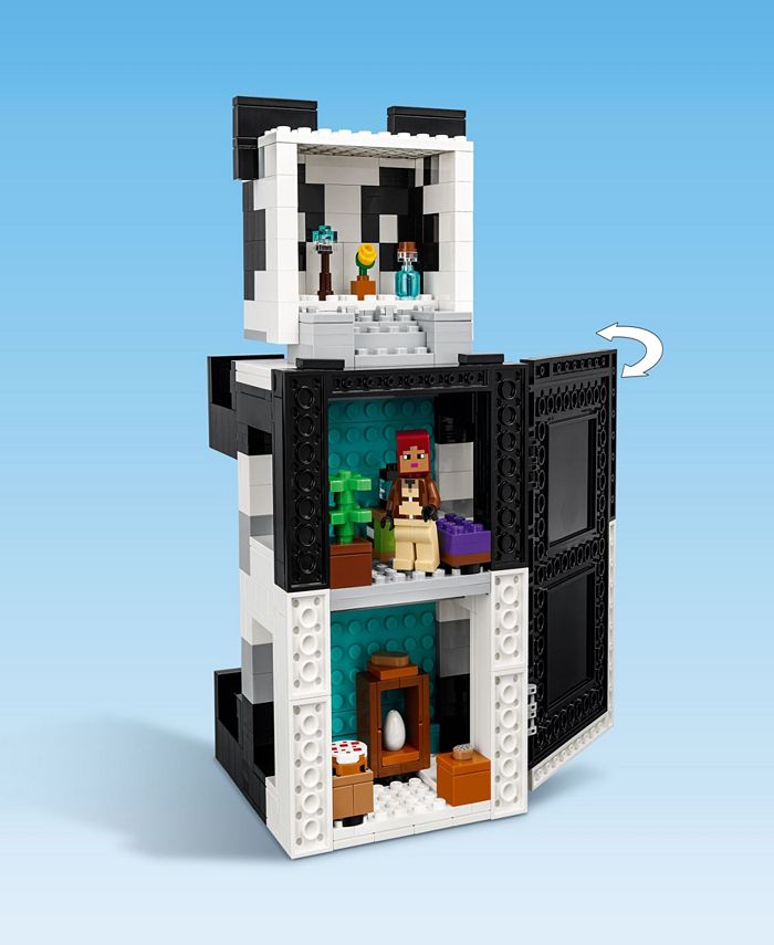 LEGO® Minecraft The Panda Haven 21245 Toy Building Set with Jungle ...