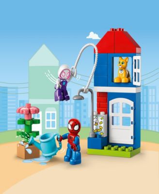 DUPLO 10995 Super Heroes Spider-Man's House Toy Building Set with ...