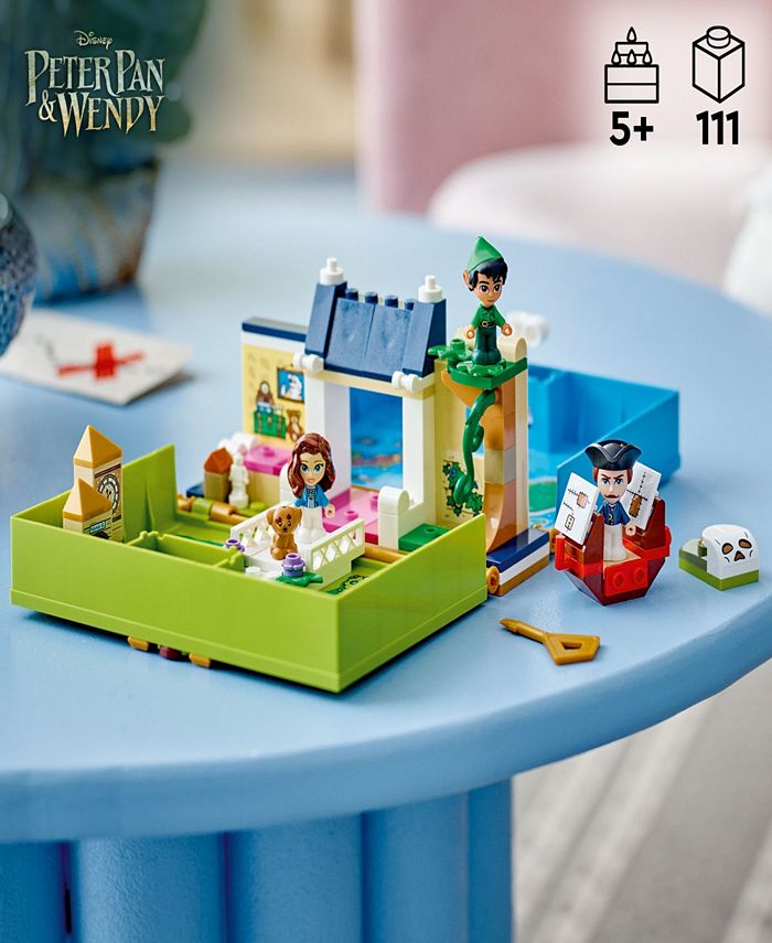 LEGO® Disney 43220 Classic Peter Pan & Wendy's Storybook Adventure Toy ...