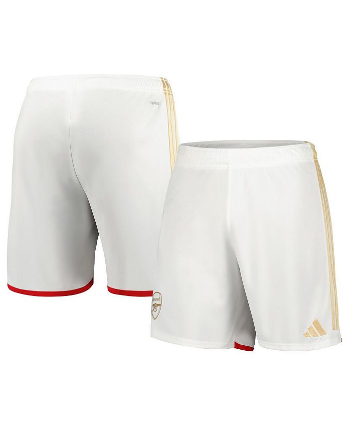 adidas Men's White Arsenal 2023/24 Home Replica Shorts - Macy's