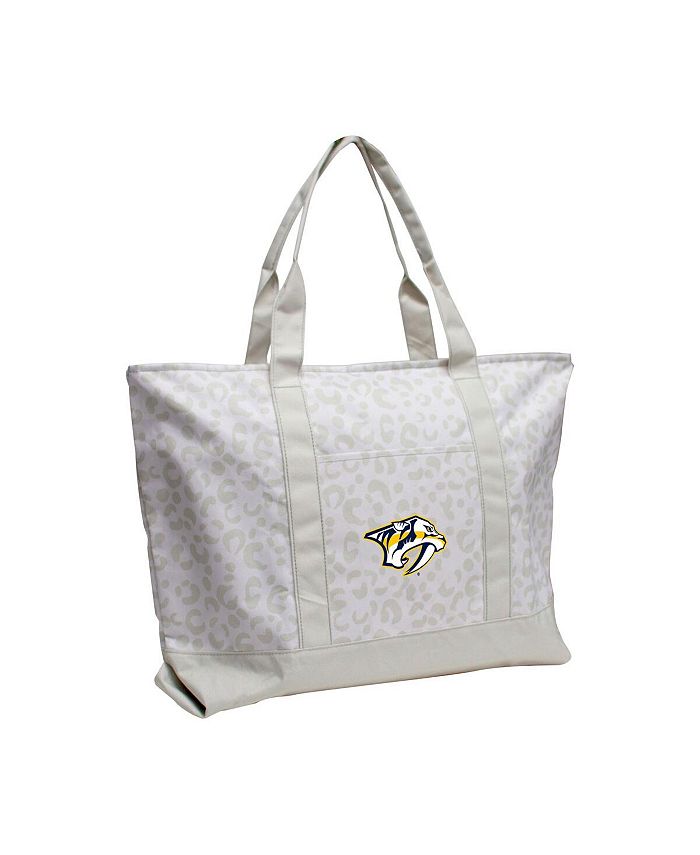 Logo Brands Women's Nashville Predators Leopard Pattern Tote - Macy's