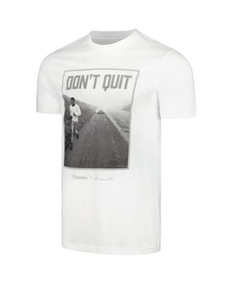 Contenders Clothing Men's White Muhammad Ali Don't Quit T-shirt - Macy's