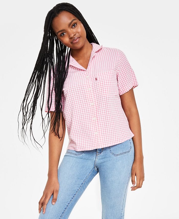 Levi's Women's Joyce Resort Short-Sleeve Shirt - Macy's