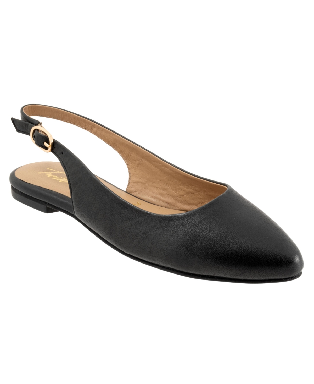 Click here for Trotters Evelyn Flat - Black prices
