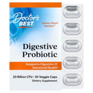 Doctor's Best Digestive Probiotic - 30 Veggie Caps - Macy's