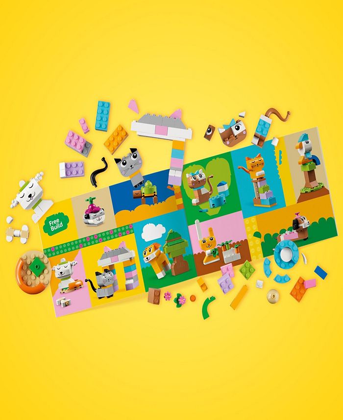 LEGO® Classic Creative Pets Buildable Animal Toy 11034, 450 Pieces - Macy's