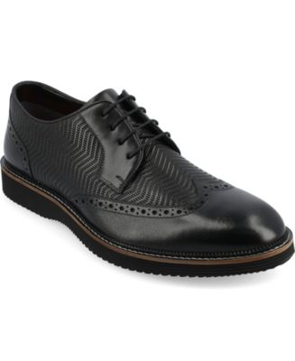 Thomas & Vine Men's Baxter Tru Comfort Foam Wingtip Lace-Up Derby Shoes ...