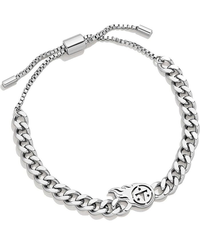 Baublebar Women's Silver-Tone Tennessee Titans Chain Bracelet - Macy's