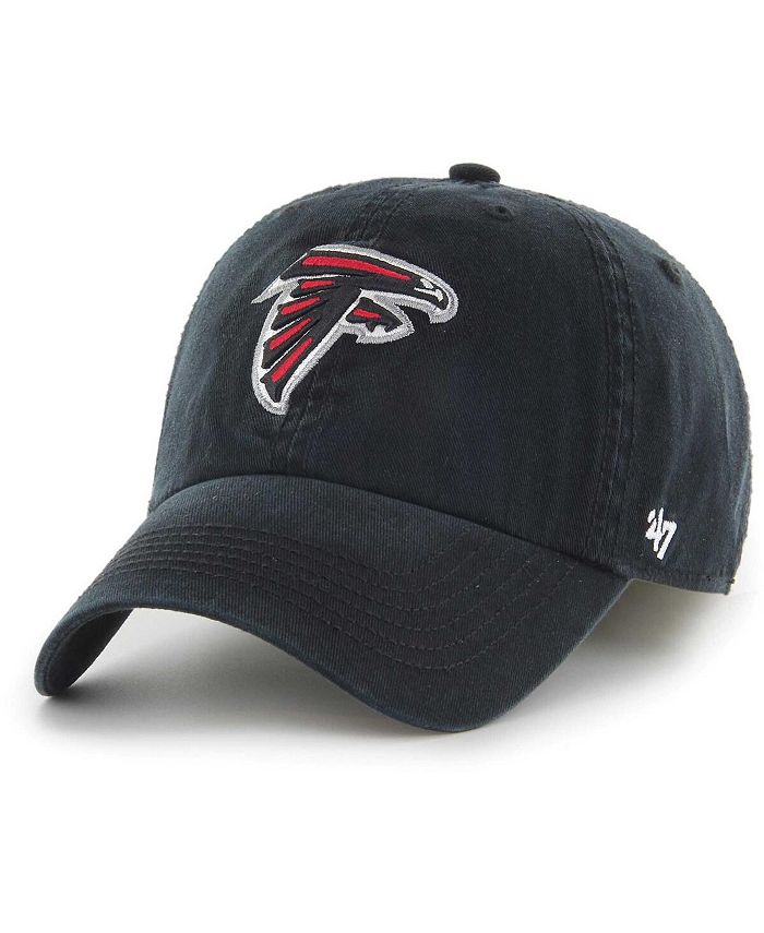 '47 Brand Men's Black Atlanta Falcons Franchise Logo Fitted Hat - Macy's