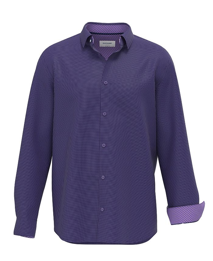 Duchamp London Men's Neat Dress Shirt - Macy's