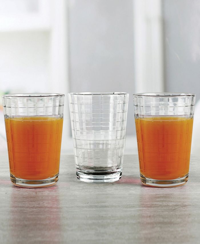 Circleware Matrix Set of 10 - 7 oz Juice Glasses - Macy's