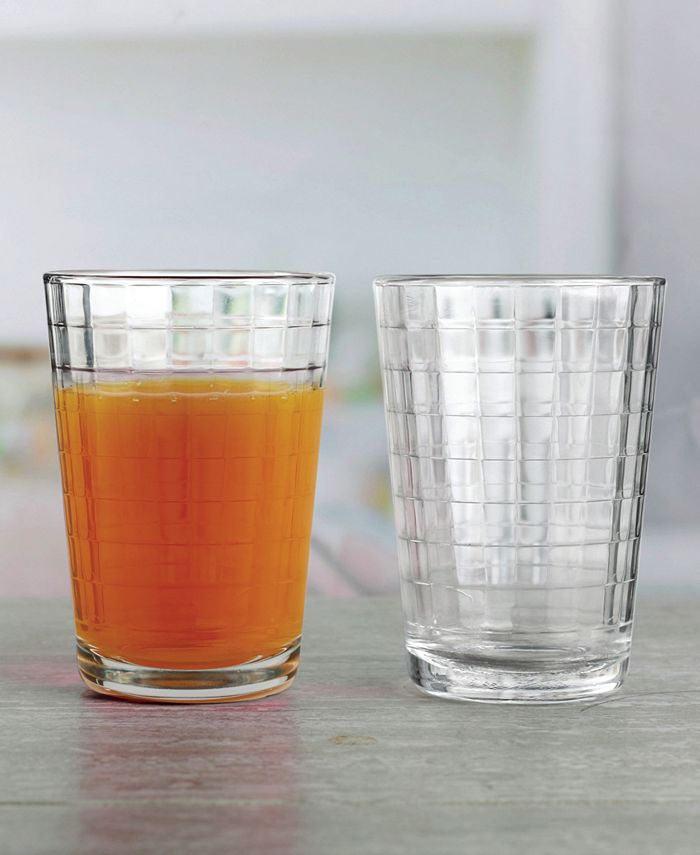 Circleware Matrix Set of 4 - 7 oz Juice Glasses - Macy's