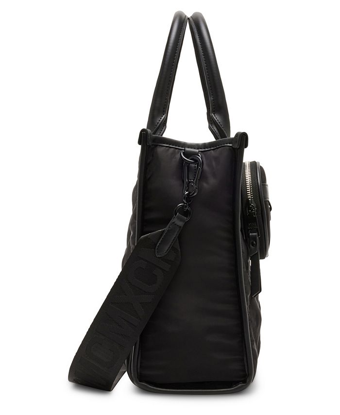 Steve Madden Tyler Nylon Quilted Book Tote - Macy's