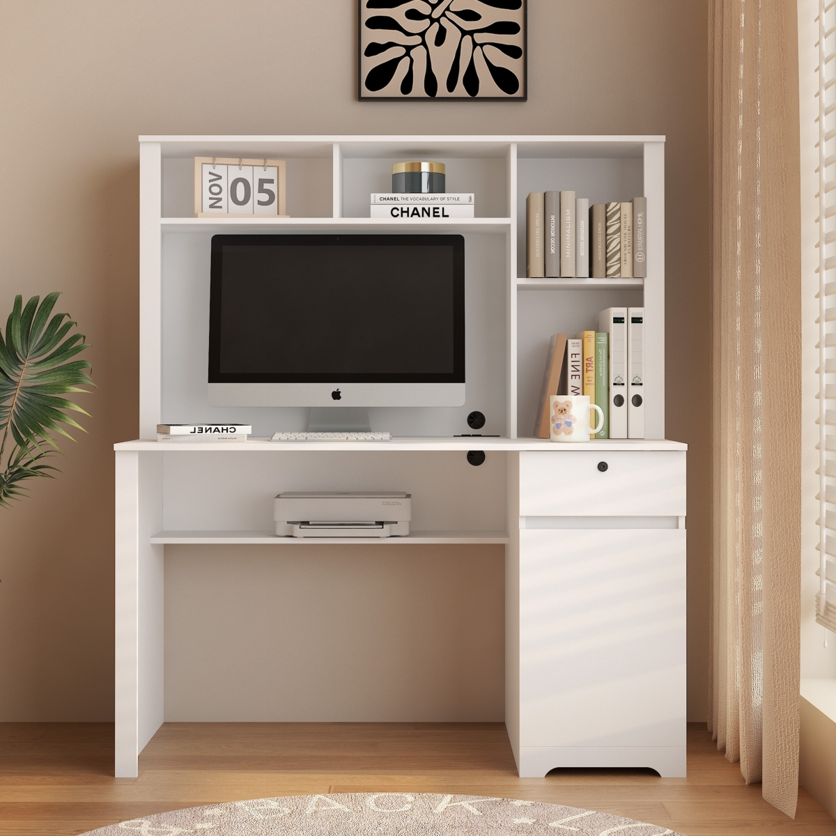 Click here for Streamdale Home Office Desk  Storage Workbench Wit... prices