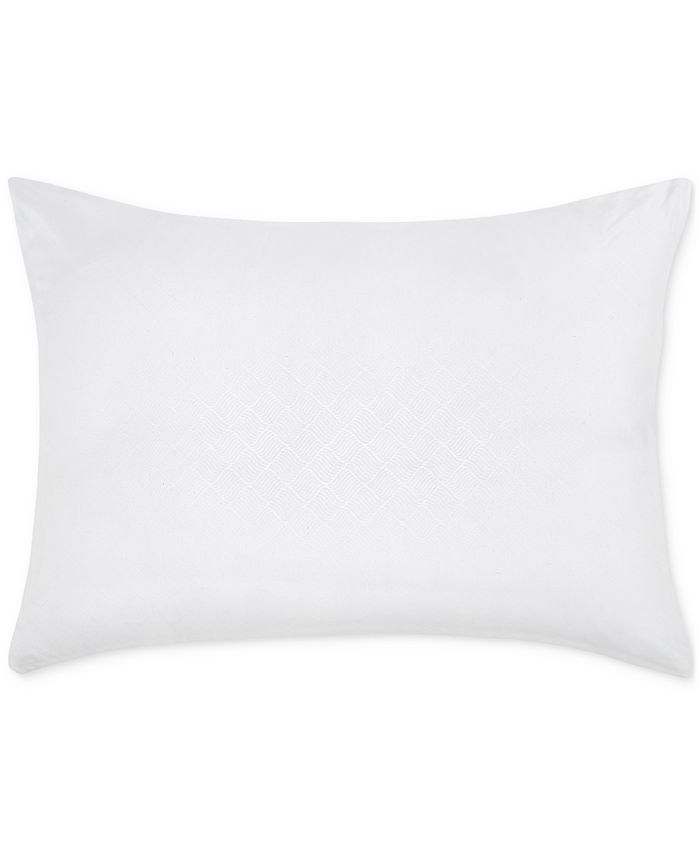 Martha Stewart Embossed 2-Pack Pillows, Standard/Queen - Macy's