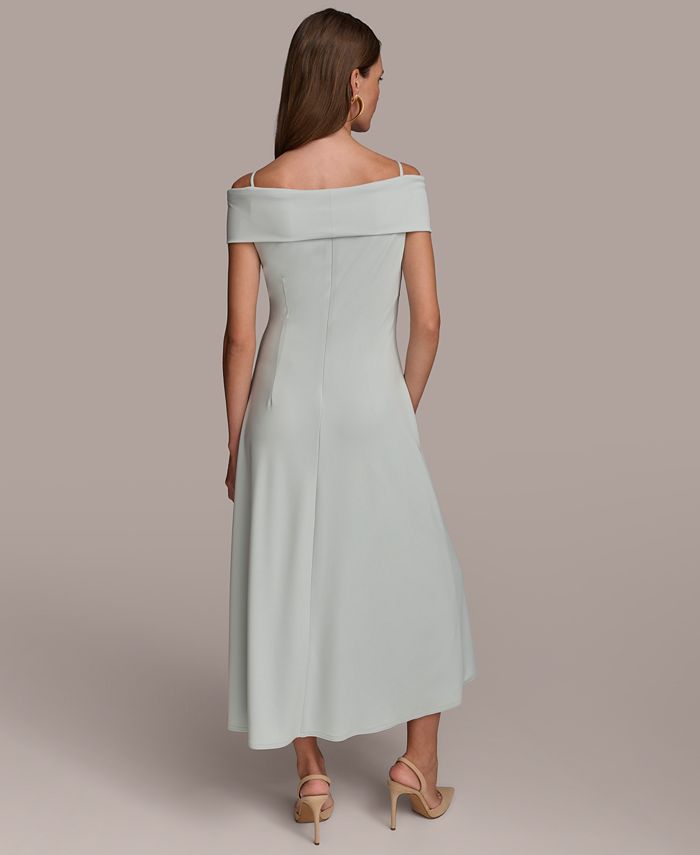 Donna Karan New York Donna Karan Women's Off-The-Shoulder Crossover ...