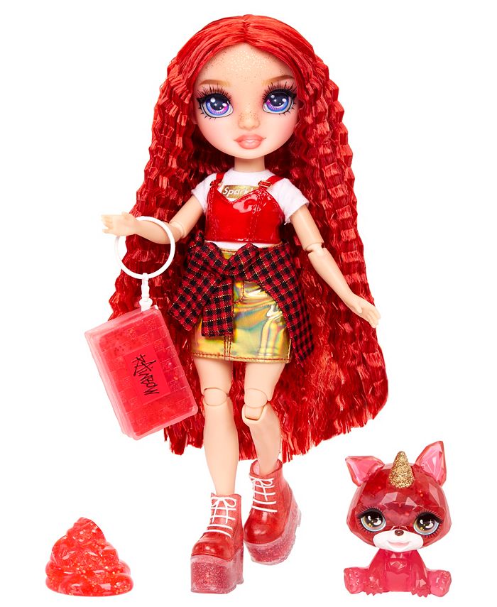 Rainbow High Classic Fashion Doll- Ruby - Macy's