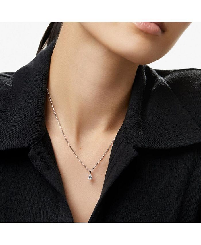 Ana Luisa Silver Delicate Solitaire Pendant - Elise Pendant Silver - Macy's