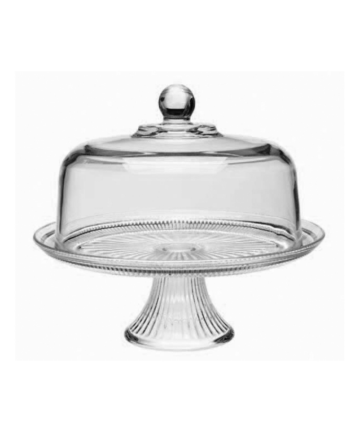 Click here for Anchor Hocking 2 Pc Canton Cake Set - Clear prices