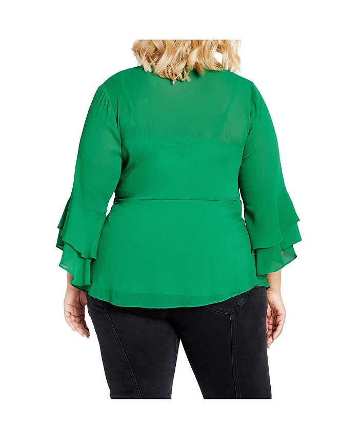 CITY CHIC Plus Size Charlie Top - Macy's