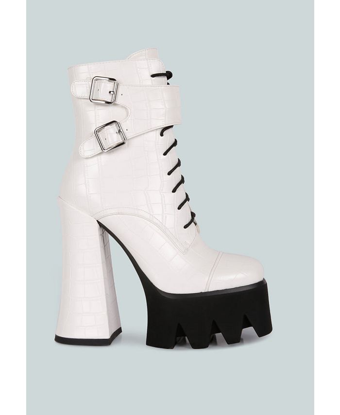 London Rag stomper combat boots - Macy's