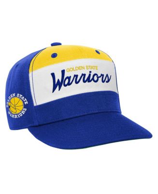 Youth Boys and Girls Mitchell & Ness White, Royal Golden State Warriors ...