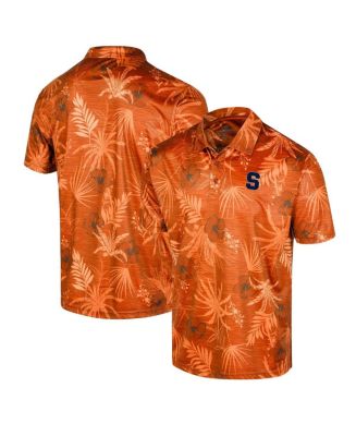 Men's Colosseum Orange Syracuse Orange Palms Team Polo Shirt - Macy's