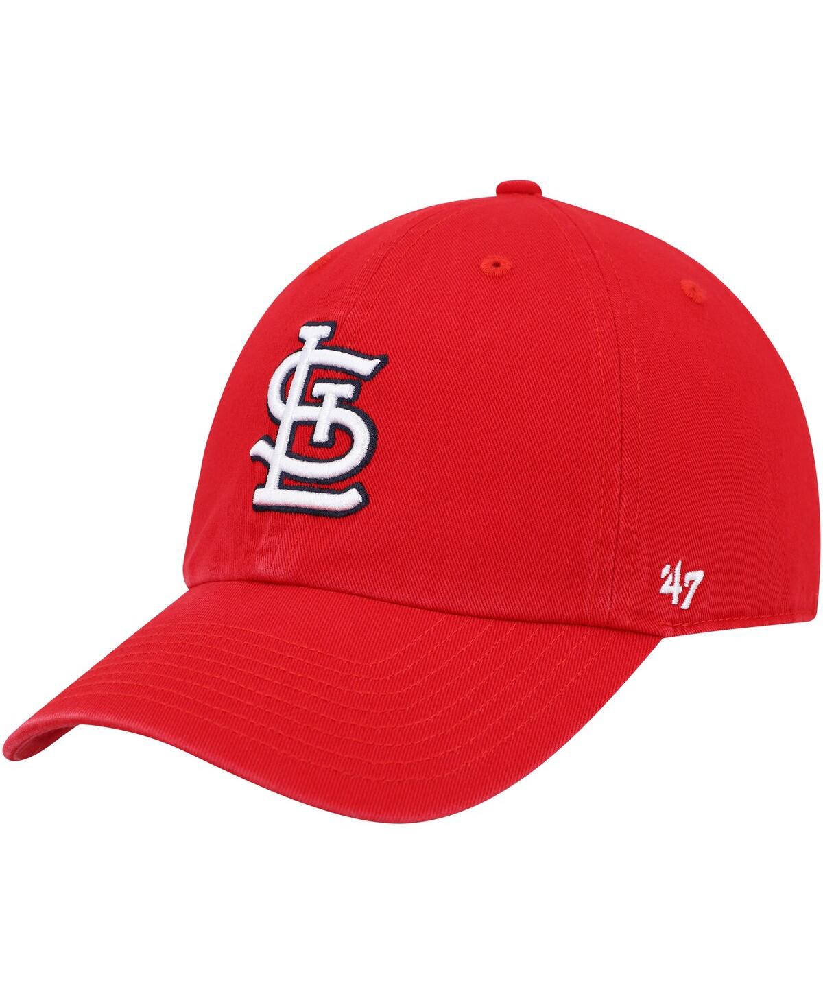 Click here for Mens 47 Brand Red St. Louis Cardinals Clean Up Adj... prices