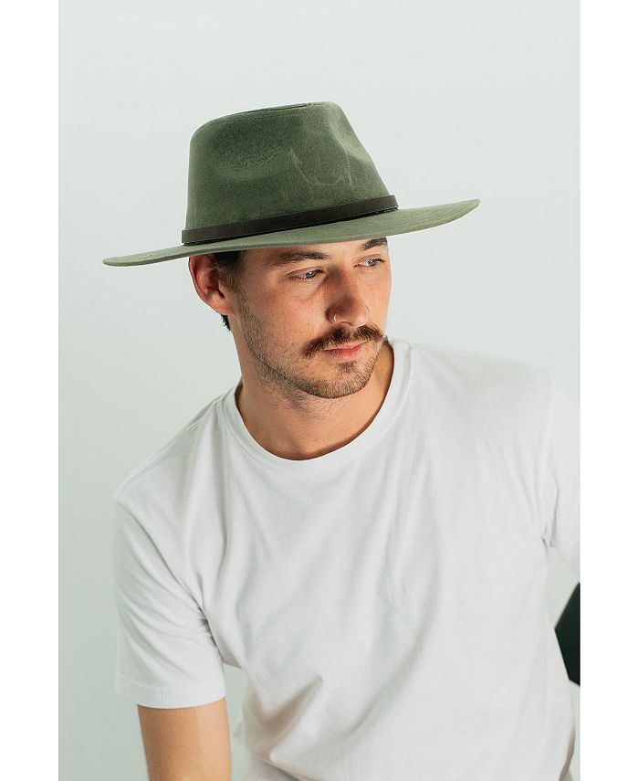 Peter Grimm Braxton Cotton Canvas Wide Brim Hat - Macy's