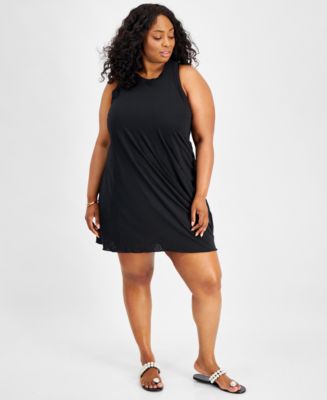 Becca ETC Plus Size Beach Date Racerback Cover-Up - Macy's